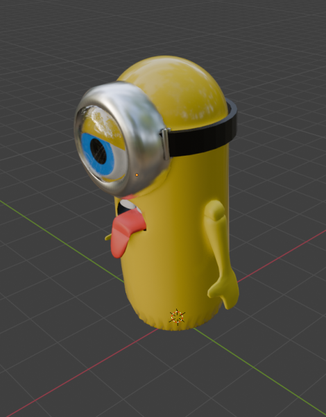 Minion 3D Model in Toys 3DExport