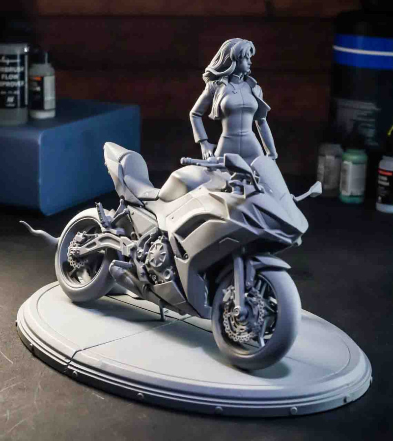 Misato - Neon Genesis Evangelion Ready to Print 3D Print Model in ...