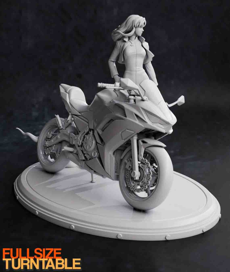 Misato - Neon Genesis Evangelion Ready to Print 3D Print Model in ...