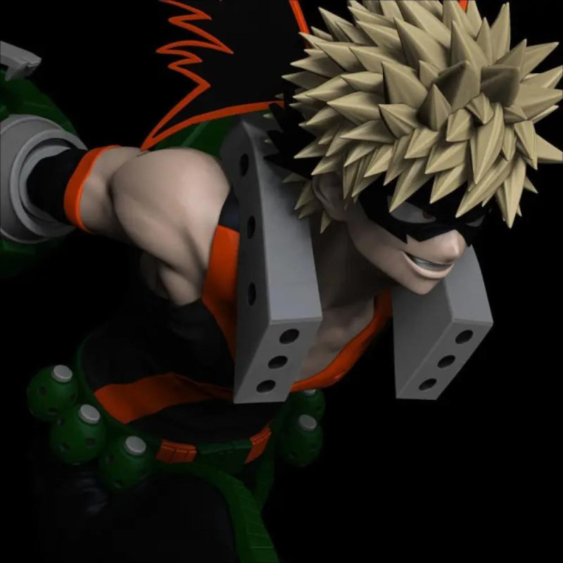 Katsuki Bakugo - My Hero Academia Ready to Print 3D Print Model in ...