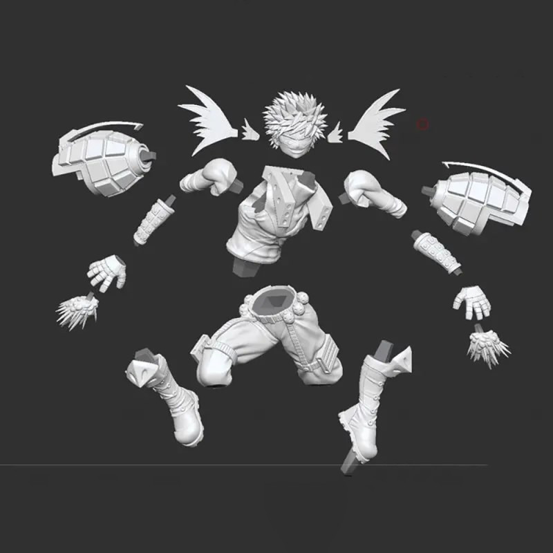 Katsuki Bakugo - My Hero Academia Ready to Print 3D Print Model in ...