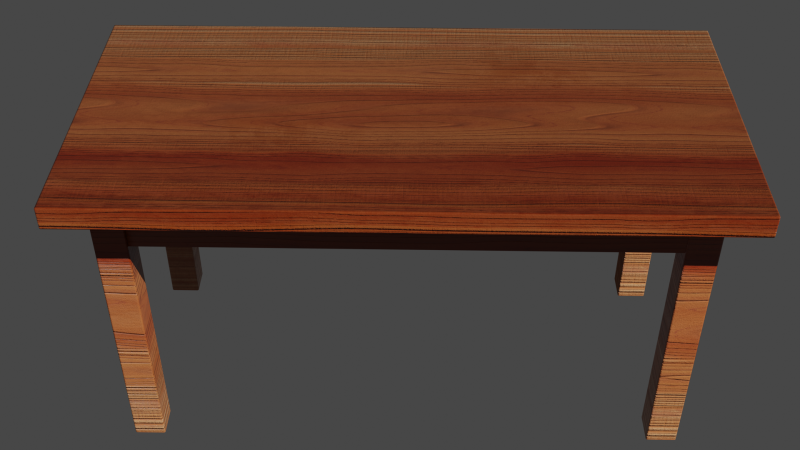 Table Free 3D Model in Table 3DExport