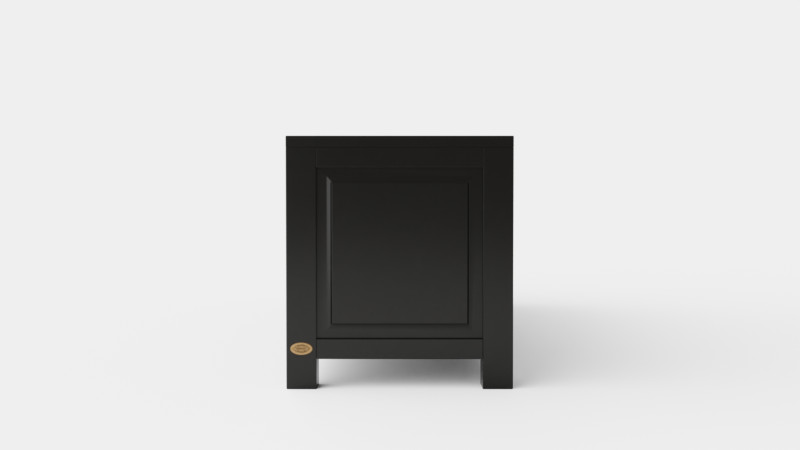 Niantic media bench black 3D Model in Bench 3DExport