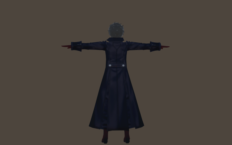 3DsMax Biped model Persona5 Joker Battle 3D Model in Man 3DExport