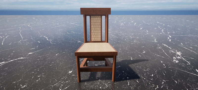 Four Decorated Granite Chairs 3D Model in Chair 3DExport