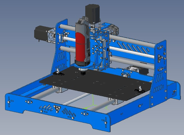 CNC MILLING MACHINE 3D Model 3D in Mesin 3DExport