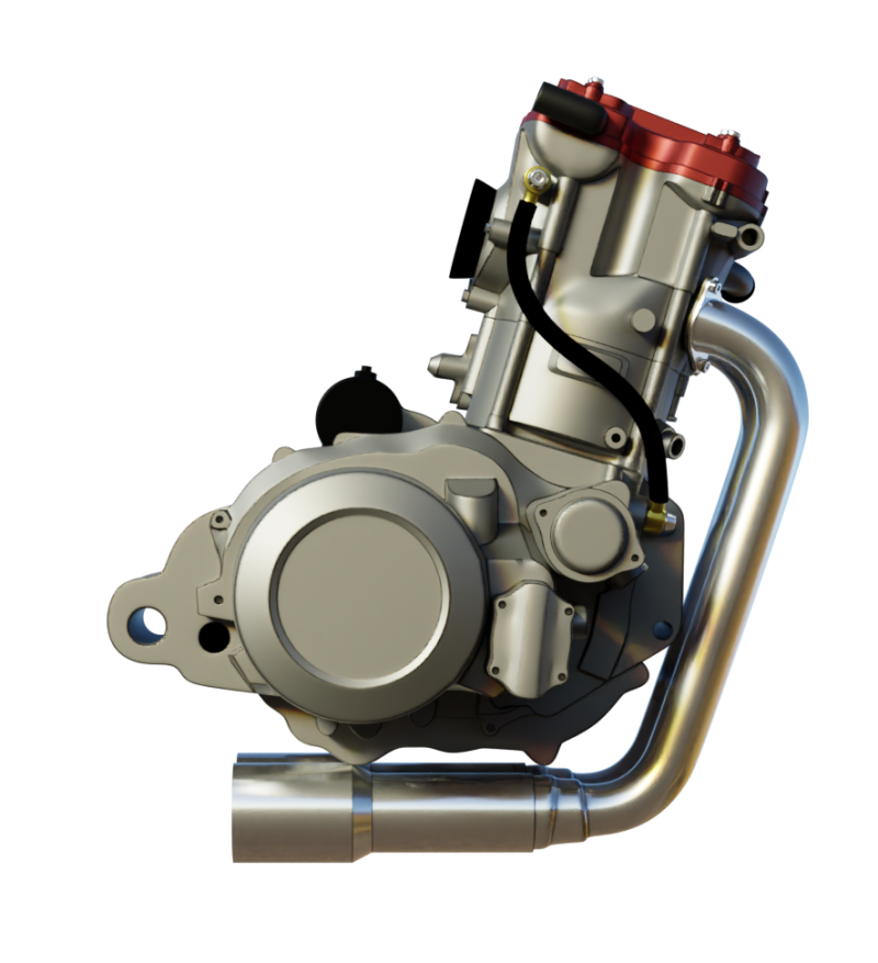 Husqvarna sm te 660 engine 3d customizeable model 3D Model in Motorcycle 3DExport