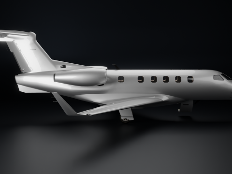 Embraer Phenom 300 Intérieur Extérieur entièrement détaillé Modèle 3D ...