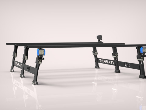 BARRA DE TECHO GENÉRICA 4WD Modelo 3D in Piezas de Coche 622818 | 3DExport