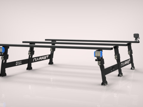 BARRA DE TECHO GENÉRICA 4WD Modelo 3D in Piezas de Coche 622818 | 3DExport