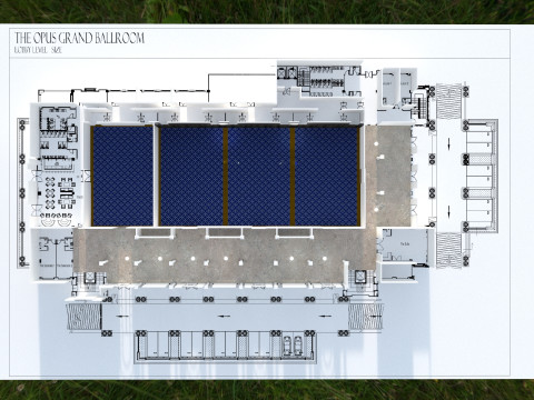 THE OPUS GRAND BALLROOM JAKARTA 3D Model in Decoration 625345 | 3DExport