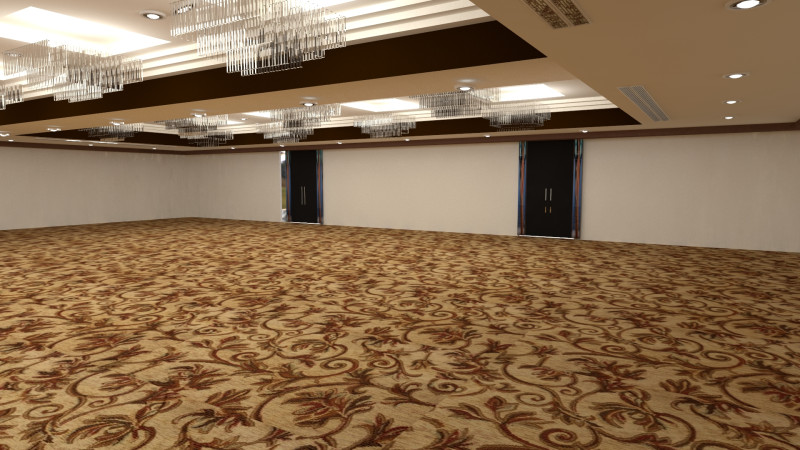 BOROBUDUR HOTEL BALLROOM JAKARTA 3D Model in Decoration 625356 | 3DExport