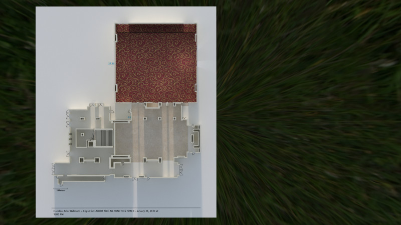 CAROLINE ASTOR BALLROOM HOTEL JAKARTA 3D Modell in Dekoration 625486 ...