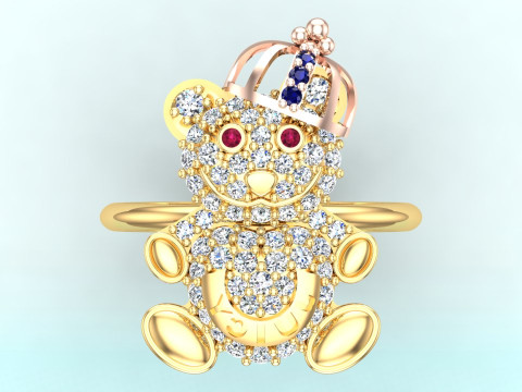 Anillo de hello kitty - Anillo de gato - Anillo de mujer - N851 Modelo ...