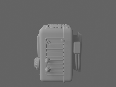 Professional 3D Bank Vault Humidity Control Unit Precision Gauge 3D ...