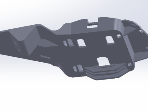 BRACKET FRONT SIDE RADAR SENSOR RH Genuine Toyota 8821548010 3D Print ...