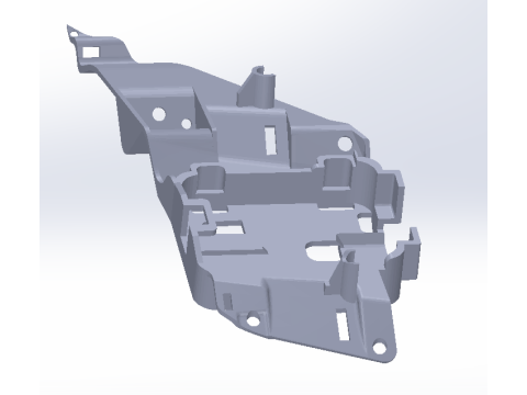 BRACKET SENSOR RADAR SISI DEPAN RH Asli Toyota 8821548010 Model Cetak ...