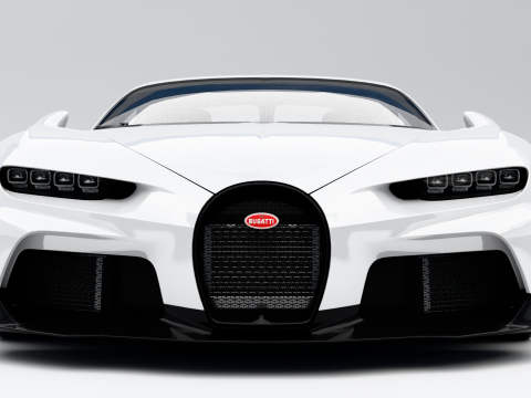 Bugatti Chiron Super Sport 2022 3D Model in Sport Cars 622181 | 3DExport