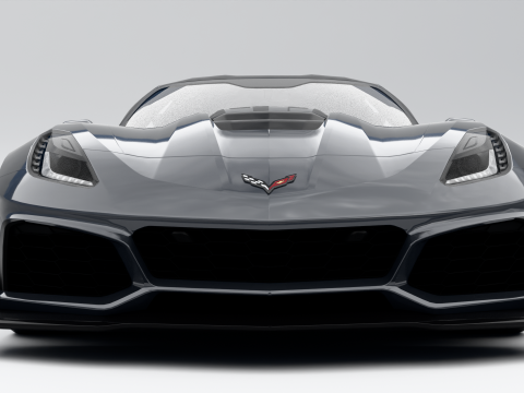 Chevrolet Corvette ZR1 2019 Model 3D in Mobil Sport 622948 | 3DExport