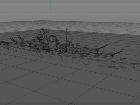 German Battleship Bismarck 3D Model in Battleship 624615 | 3DExport