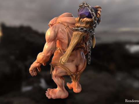 Troll Unreal Unity 20 animations en Maya Modèle 3D in Monstre 623040 ...